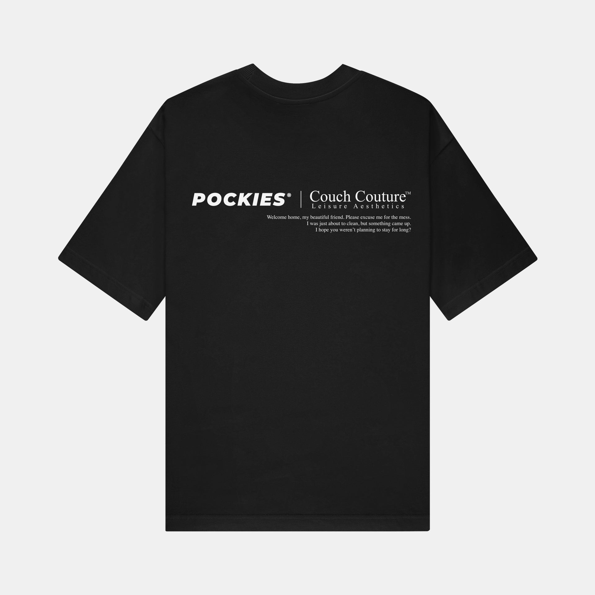 Pockies© - Welcome Home Shirt Black